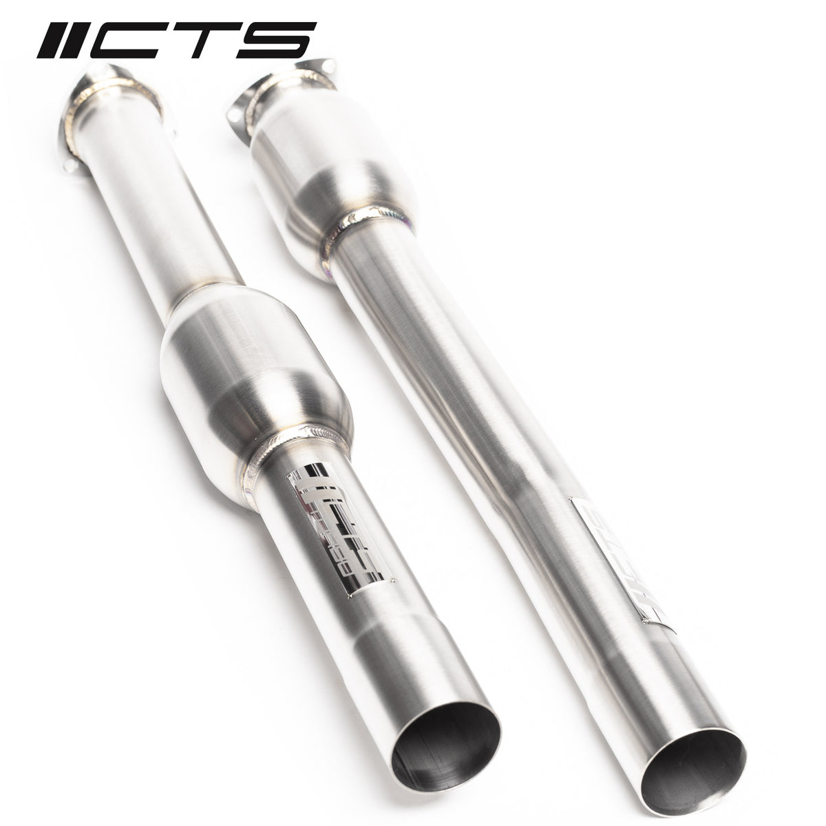 CTS Turbo MK3 TTRS/8V RS3 facelift Mid Pipes Catalytic Converter – SSJ ...