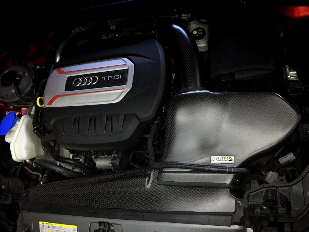ARMASpeed Audi S3/A3 8V Carbon Fiber Cold Air Intake Kits - SSJ Racing Ltd.
